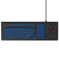 KeySonic KSM-6101RF-EGT Ergonomic Trackball Mouse